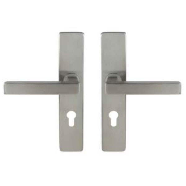 ชุดมือจับก้านโยก เพลทยาว สแตนเลสสตีล Hafele - บริษัท ไม้ทิพย์วัสดุ จำกัด